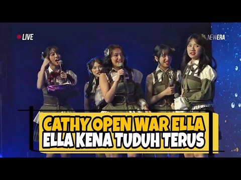 Ngakak!! Cathy JKT48 Open War Ella, Ella JKT48 kena Tuduh terus - YouTube