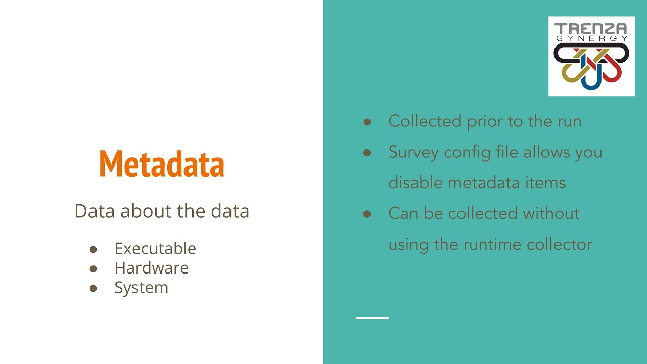 Survey metadata - YouTube