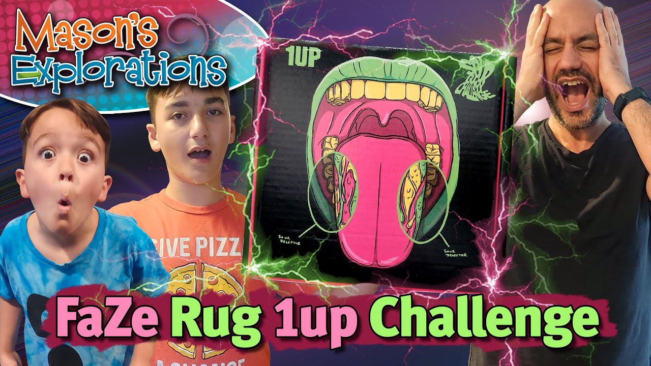 Ready for a Sour Candy Challenge? Take on the FaZe Rug 1up Challenge ...