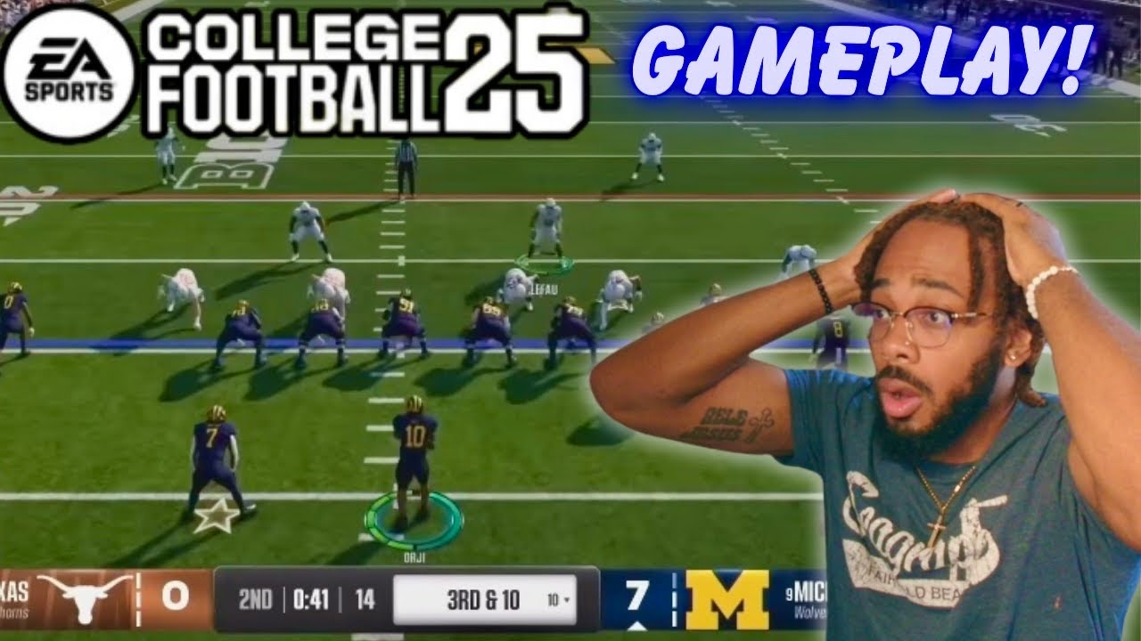 College Football 25 Gameplay Is HERE! First Look! - YouTube