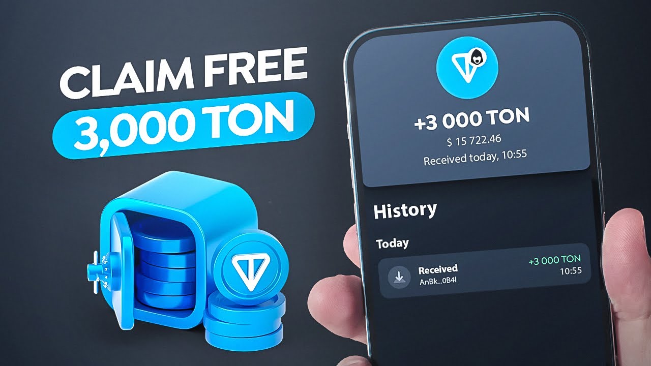 Get 3,000 Free TON Coins- Here's How! - YouTube