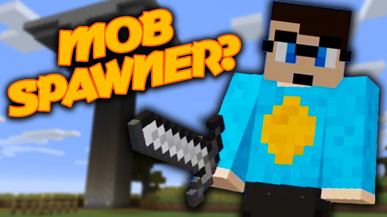 Building my FIRST MOB SPAWNER! | Minecraft - Part 4 - YouTube