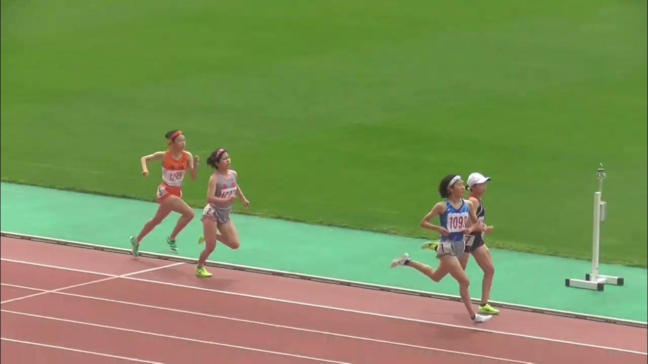 2024年度熊本県高等学校総合体育大会陸上競技対校選手権大会【女子800m予選3組目】 - YouTube