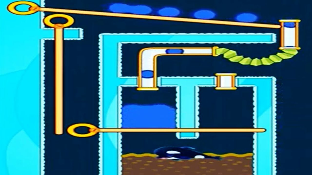 Save the Fish Pin HD - Pull the pin Level 721 - 740 | walkthrough ...