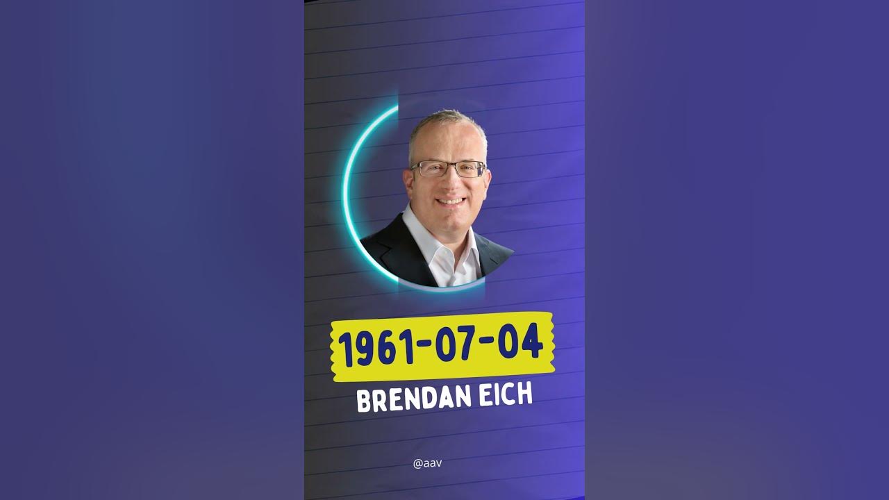 JavaScript | Meet the Geniuses Behind Your Code! | Brendan Eich - YouTube