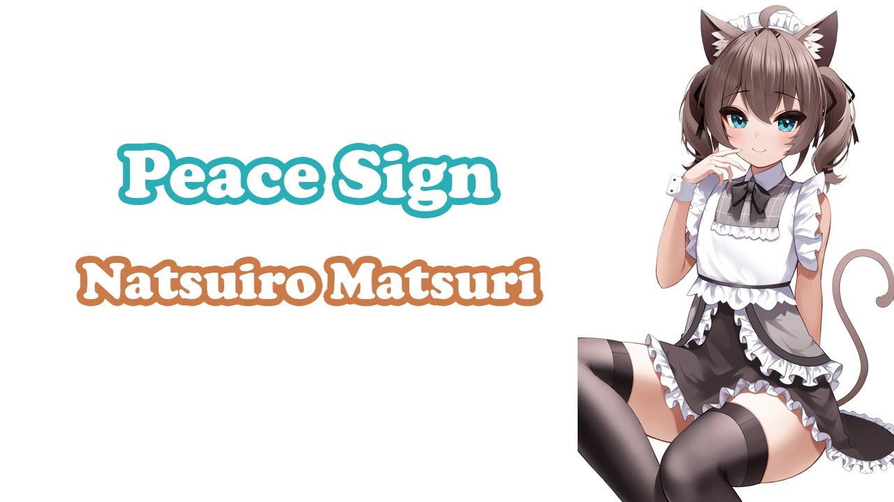 [Natsuiro Matsuri] - ピースサイン (Peace Sign) (Short) / Yonezu Kenshi - YouTube