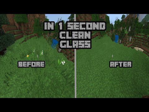 HOW TO QUICKLY CLEAR GRASS IN MINECRAFT - YouTube