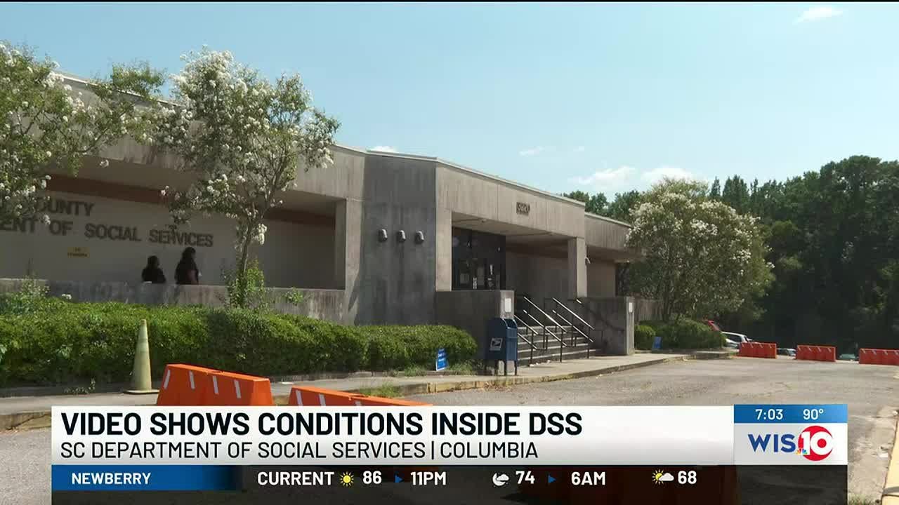 Video shows conditions inside S.C. Department of Social Services - YouTube