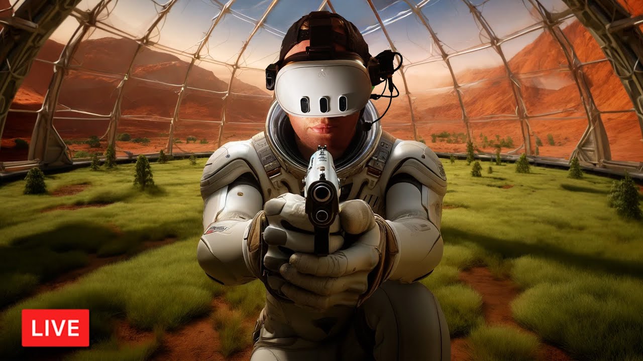 [GRIM] RUST ON MARS! - PCVR Quest 3 - Solo Run? - YouTube