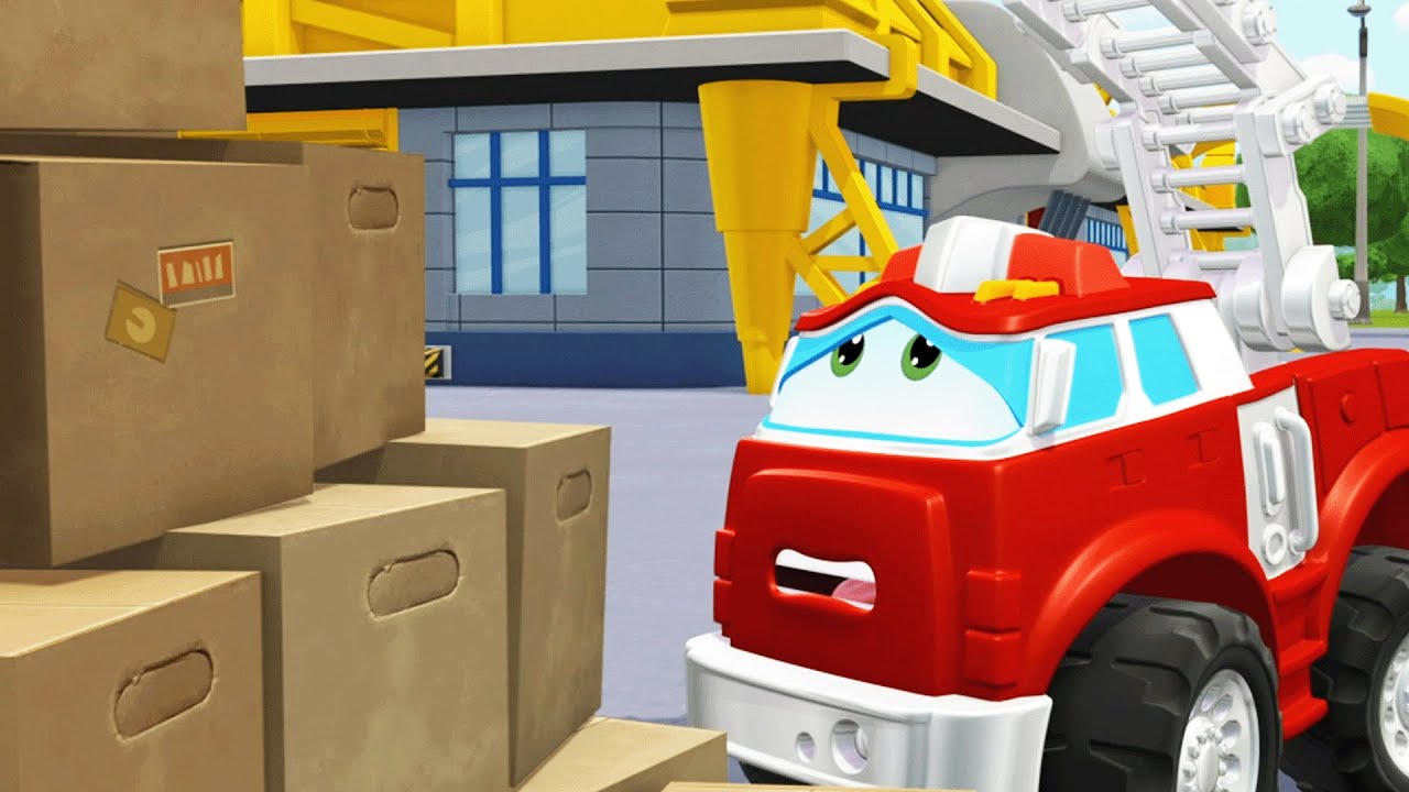 Too Many Boxes!!! 🚚 Tonka Chuck and Friends Cartoons for Kids - YouTube
