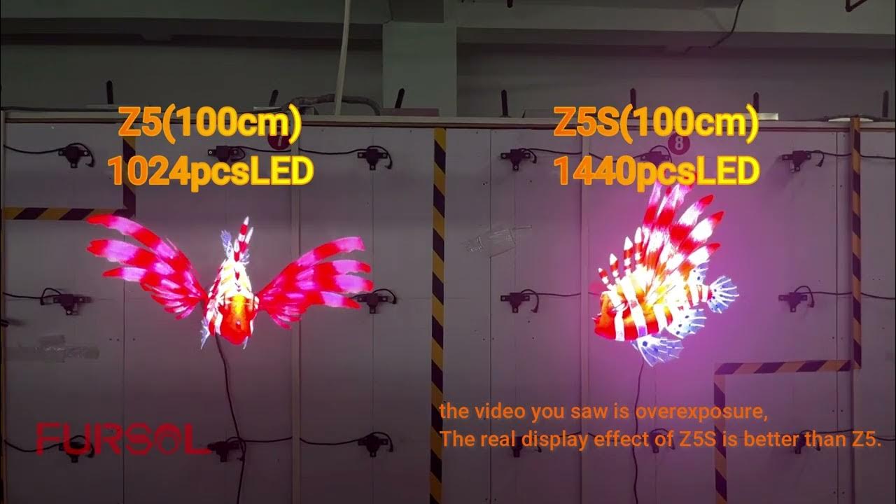 Comparison of the effects of Z5 and Z5S - YouTube