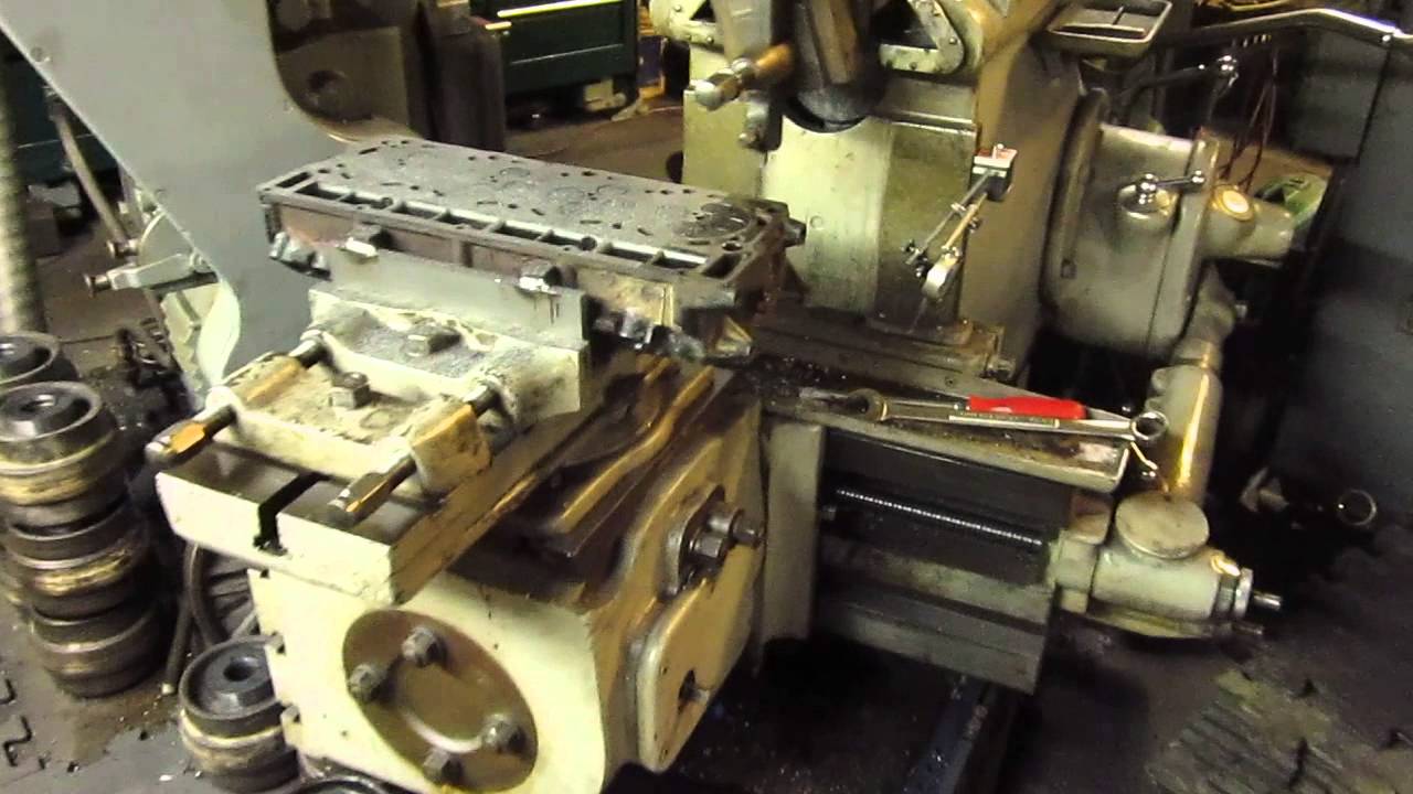 Cincinnati 24 standard shaper - YouTube
