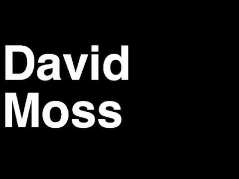 How to Pronounce David Moss Phoenix Coyotes NHL Hockey Player ...