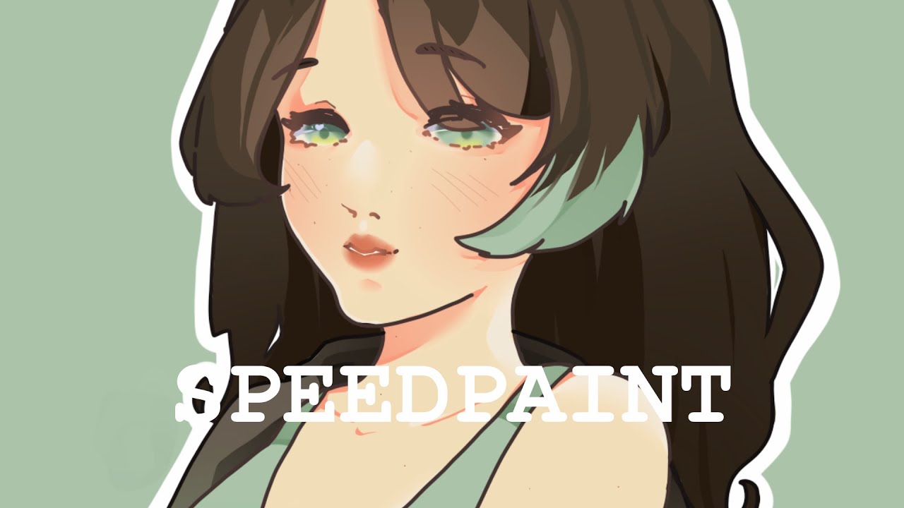 [Speedpaint] Vintage green 🍃 - YouTube