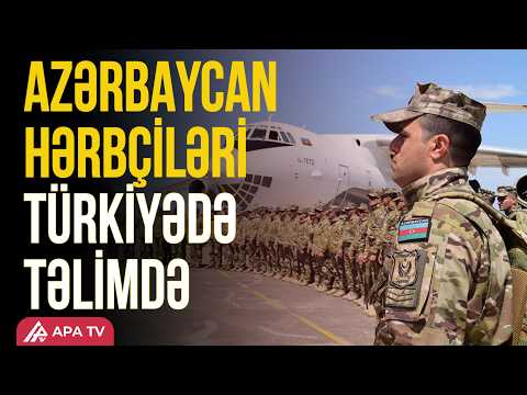 Hərbi qulluqçularımız Türkiyəyə yola düşüblər | APA TV