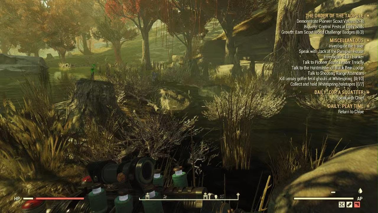 Fallout 76 - Sell Swamp Tofu - YouTube