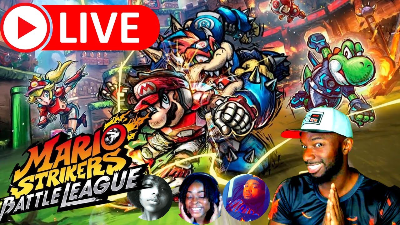 MARIO CHOSE VIOLENCE TODAY!!! [MARIO STRIKERS: BATTLE LEAGUE] - YouTube