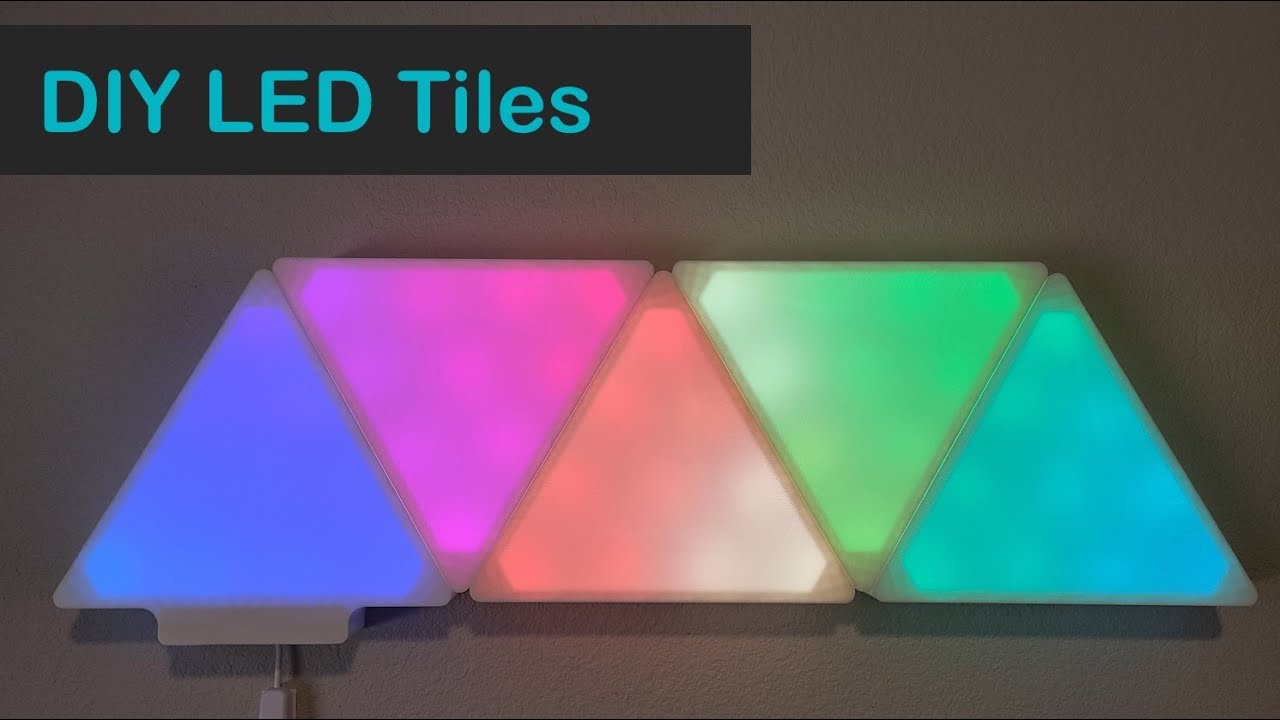 LED Tile Build Video - YouTube