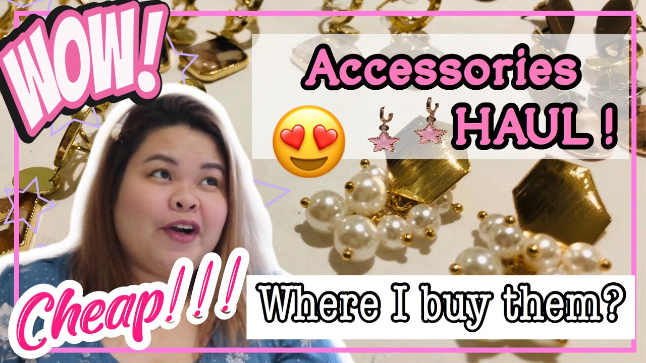 CHEAP Accessories Haul! | Sasha Capricious - YouTube