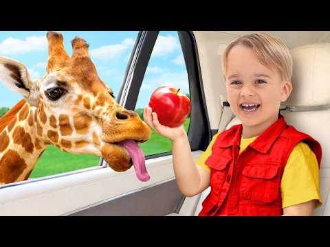 Mike ve Sasha, Amcalarıyla Eğlenceli Bir Safari Macerasına Çıkıyor