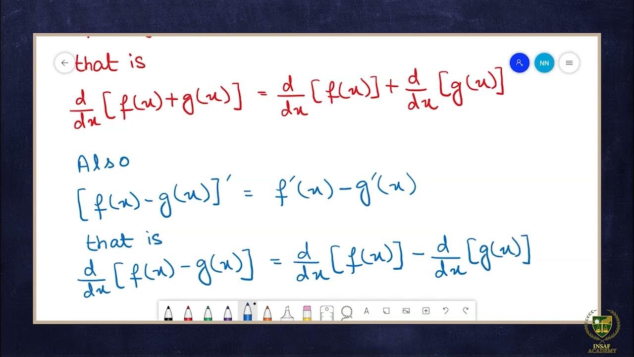 Theorems on Differentiation(Theorem 1-5) | 12 Math | Chapter 02 Differentiation | - YouTube