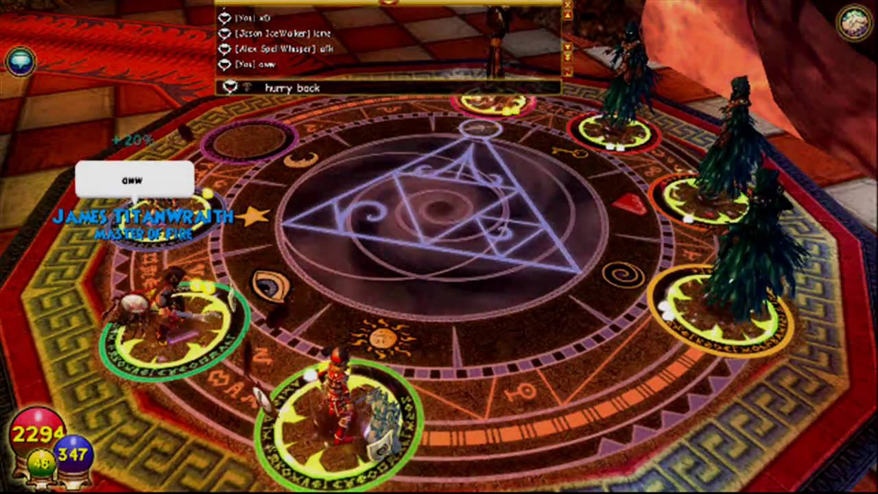 Wizard101 battle with Malistaire - YouTube
