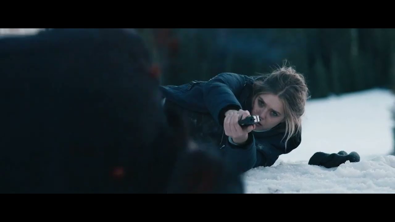 the shootout scene in the movie "Wind river" - YouTube