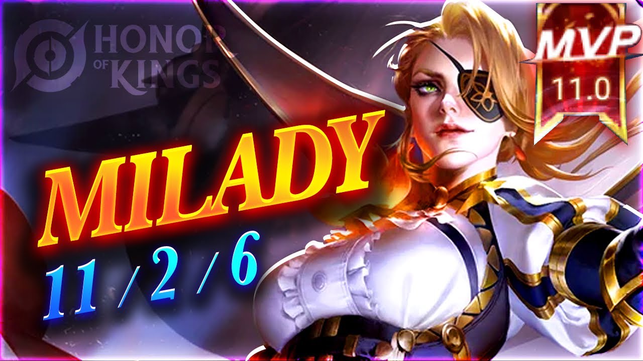 Milady Gameplay | Honor of Kings - YouTube