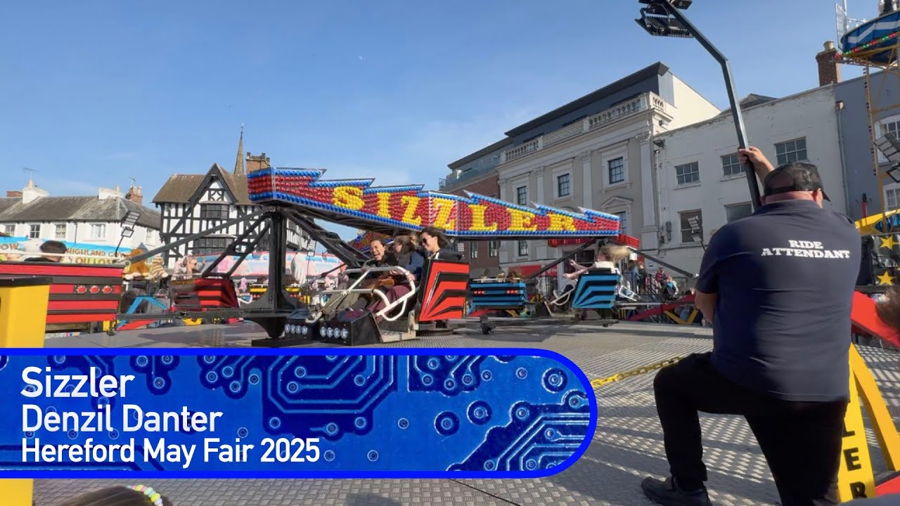 Sizzler - Denzil Danter (Offride) @ Hereford May Fair 2025 - YouTube