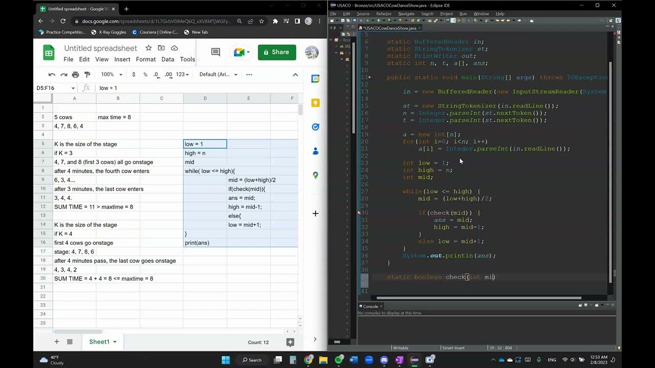 USACO Cow Dance Show (Silver) Solution - YouTube