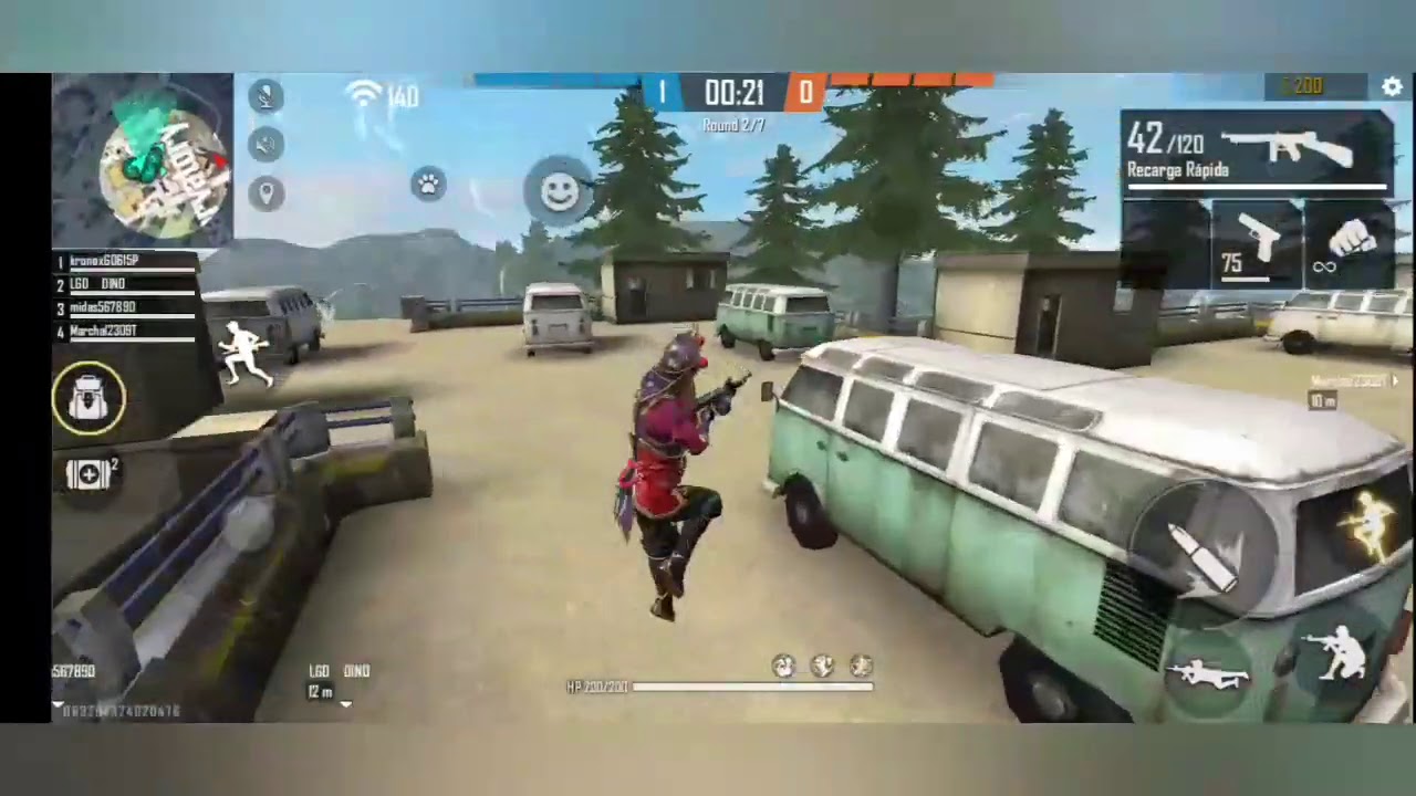 Mis dos mejores partidas en free fire Alex gamer - YouTube