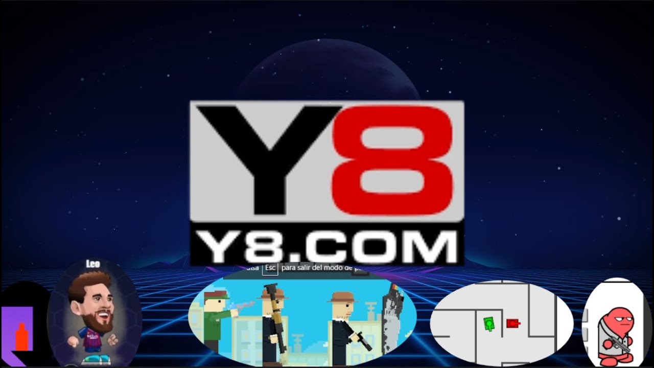 FELIZ AÑO NUEVO. top 10 juegos de Y8 parte edition 2 player - YouTube