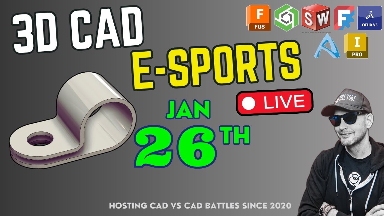 Model Monday Live | CAD Speed Modeling Battles, Tutorials, Tips and ...