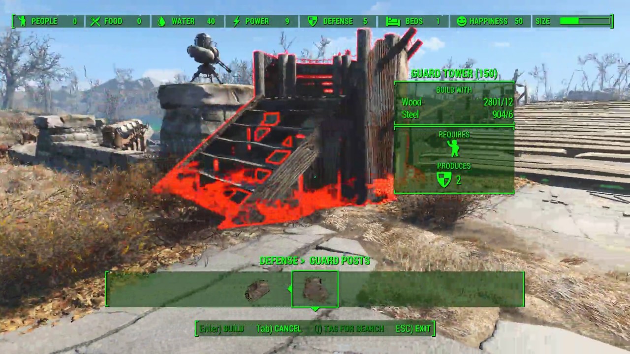 Let's Play Fallout 4 Survival # Part 4 leveling up fast - YouTube