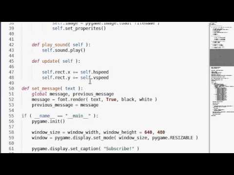 Python [pygame] 12 Platforming Rectangular Collision Resolution - YouTube