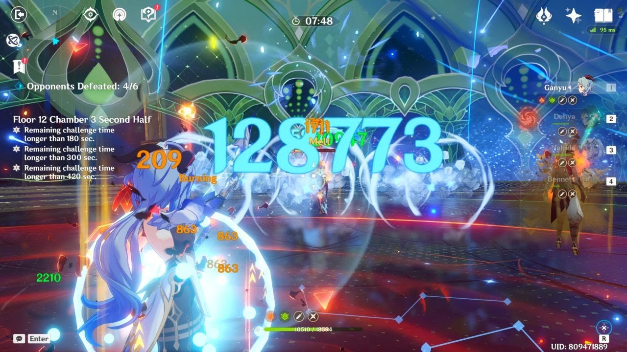 Melt Ganyu with Dehya Abyss 2nd Half | Genshin Impact - YouTube
