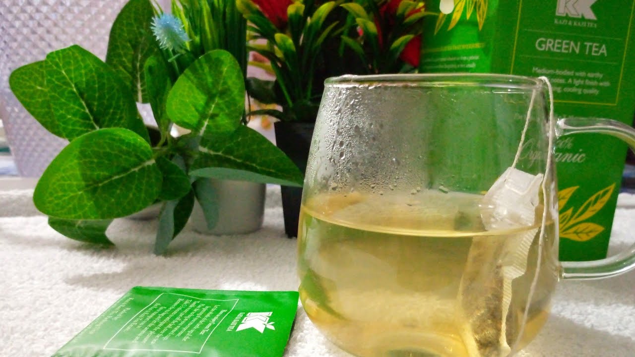 #greentea .... Morning starts with green tea. Feeling fresh☕ - YouTube