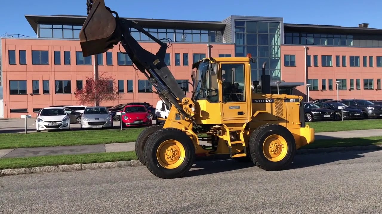 Köp lastmaskin Volvo L50D på Klaravik - YouTube