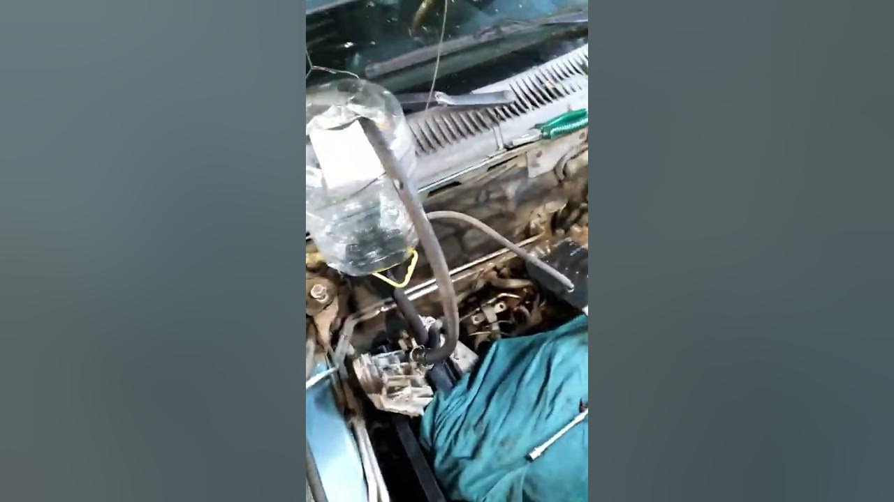 Промывка системы ГУР, простейший способ. - YouTube