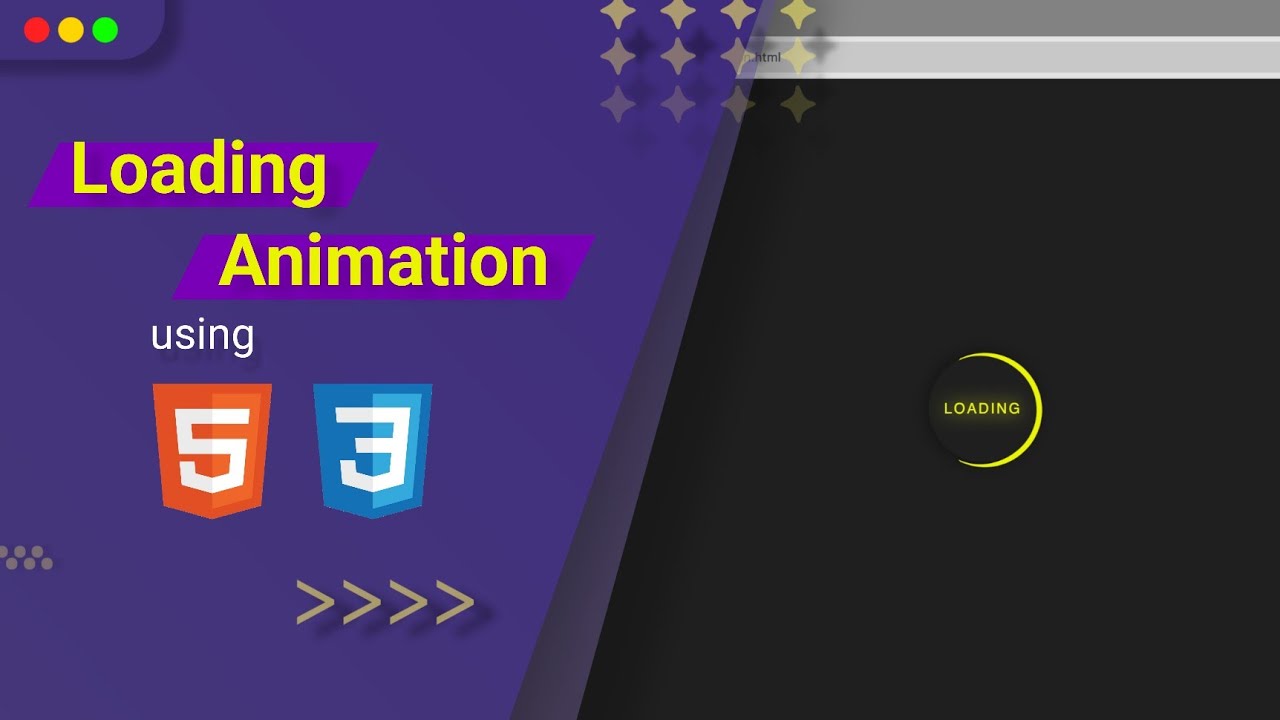 Loading Animation Using Html Css Youtube 8561