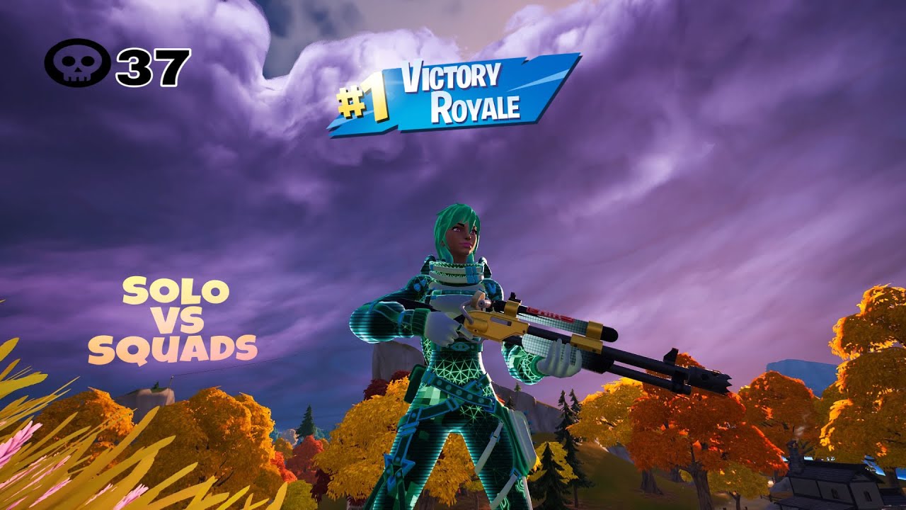 37 Bomb Solo VS Squads Fortnite Full Gameplay - YouTube