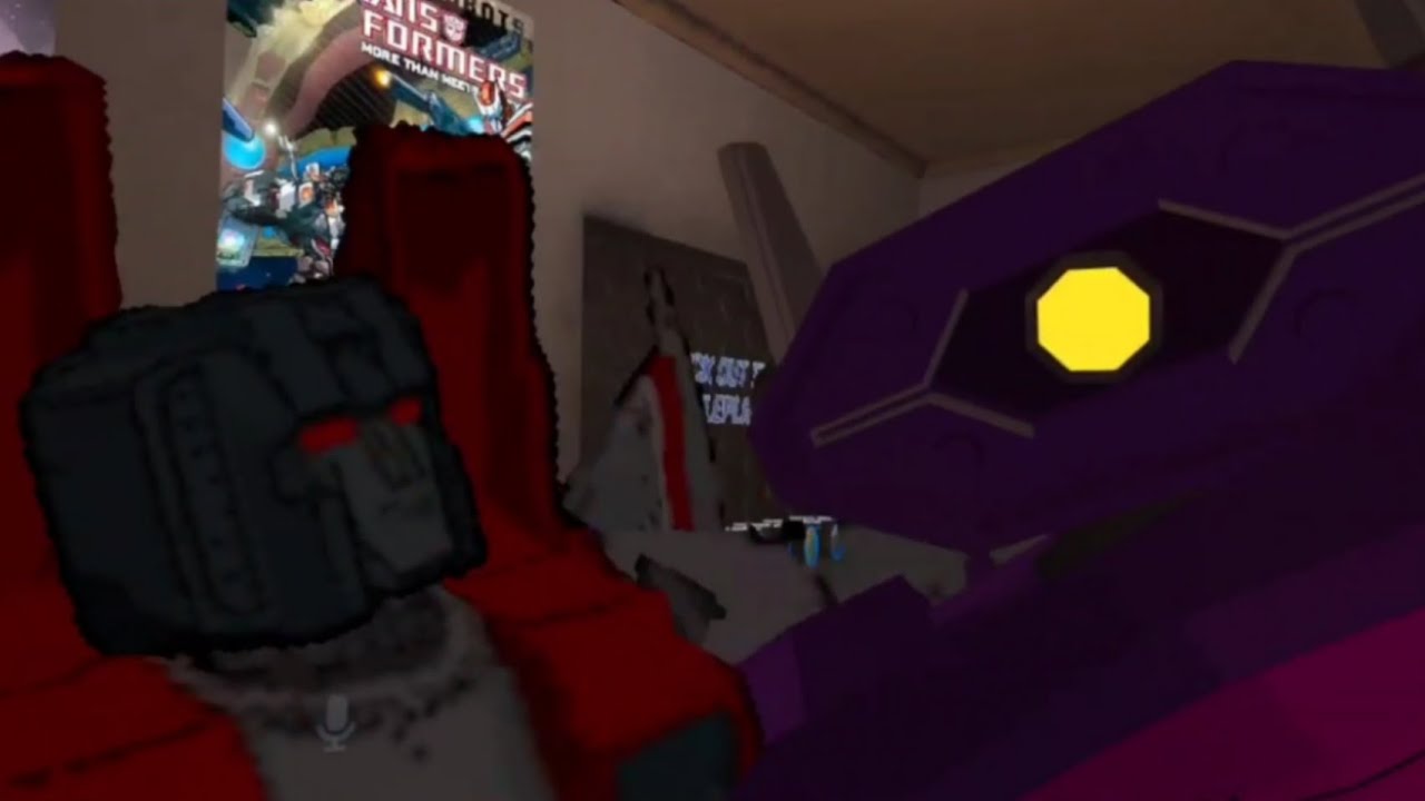the transformers doing wacky stuff on vrchat - YouTube