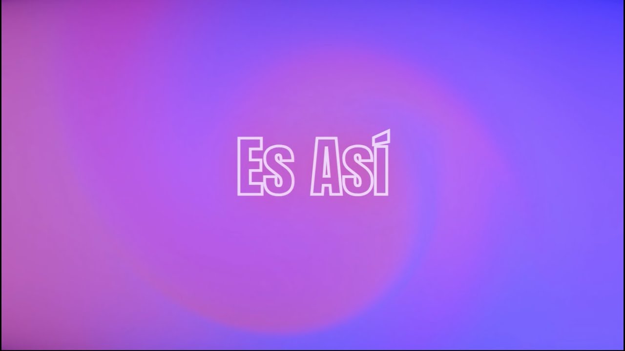 Es Así ‐ By 4ROLD - YouTube