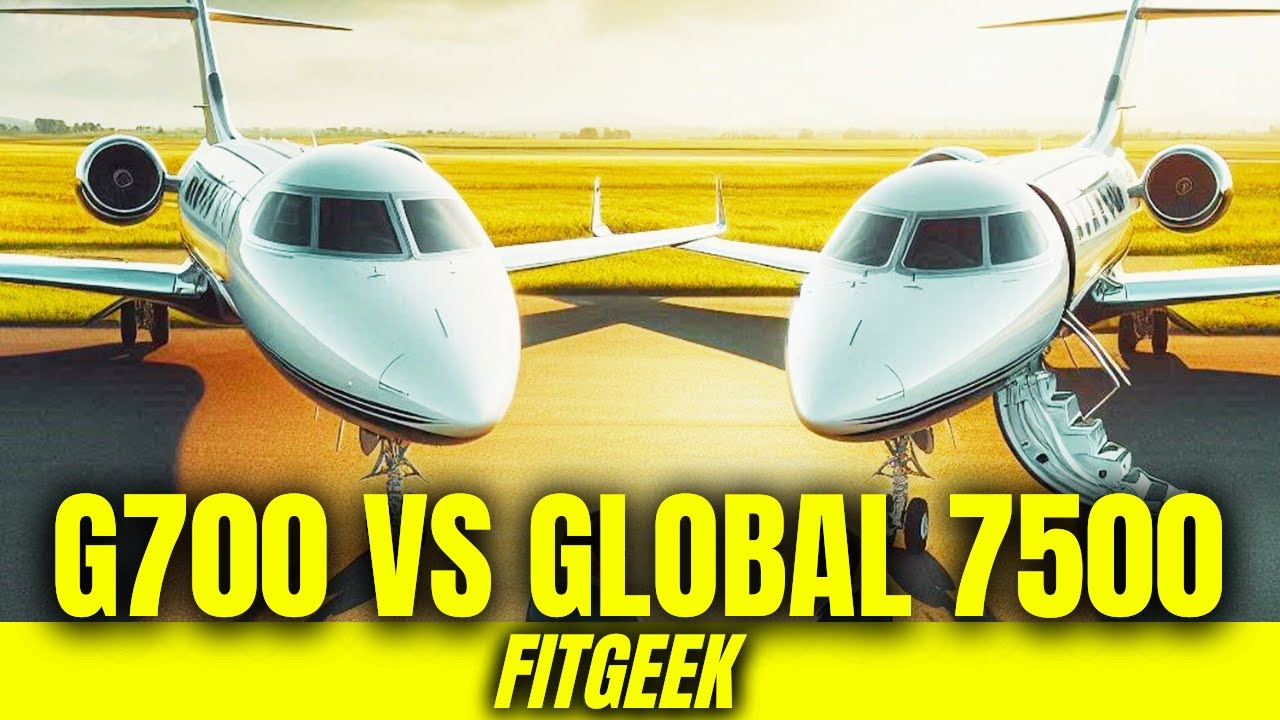 Jets Privados GulfStream G700 VS Bombardier Global 7500 Aviones Jet ...
