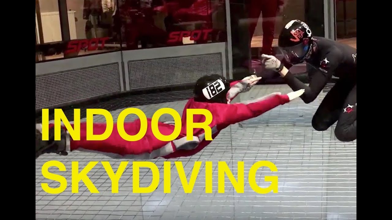 Indoor Skydiving at Flyspot Warsaw - #1 - YouTube