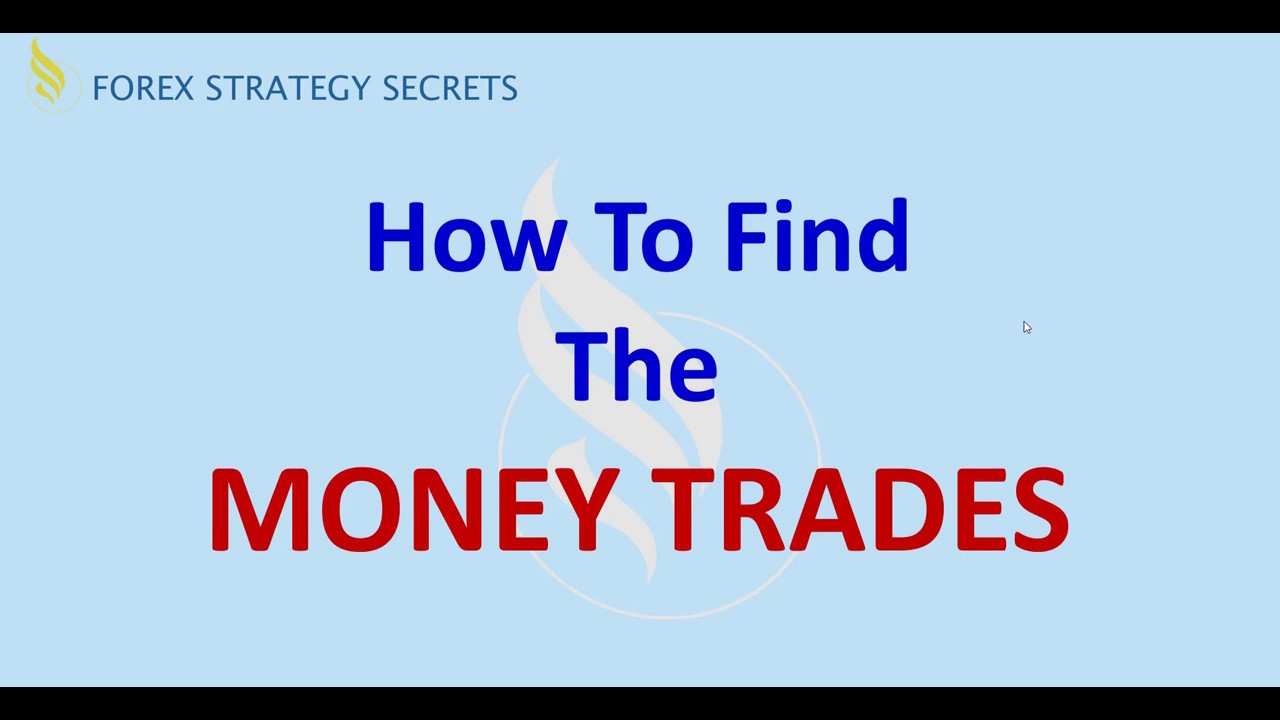 Forex Strategies and Secrets: How To Find Money Trades - YouTube