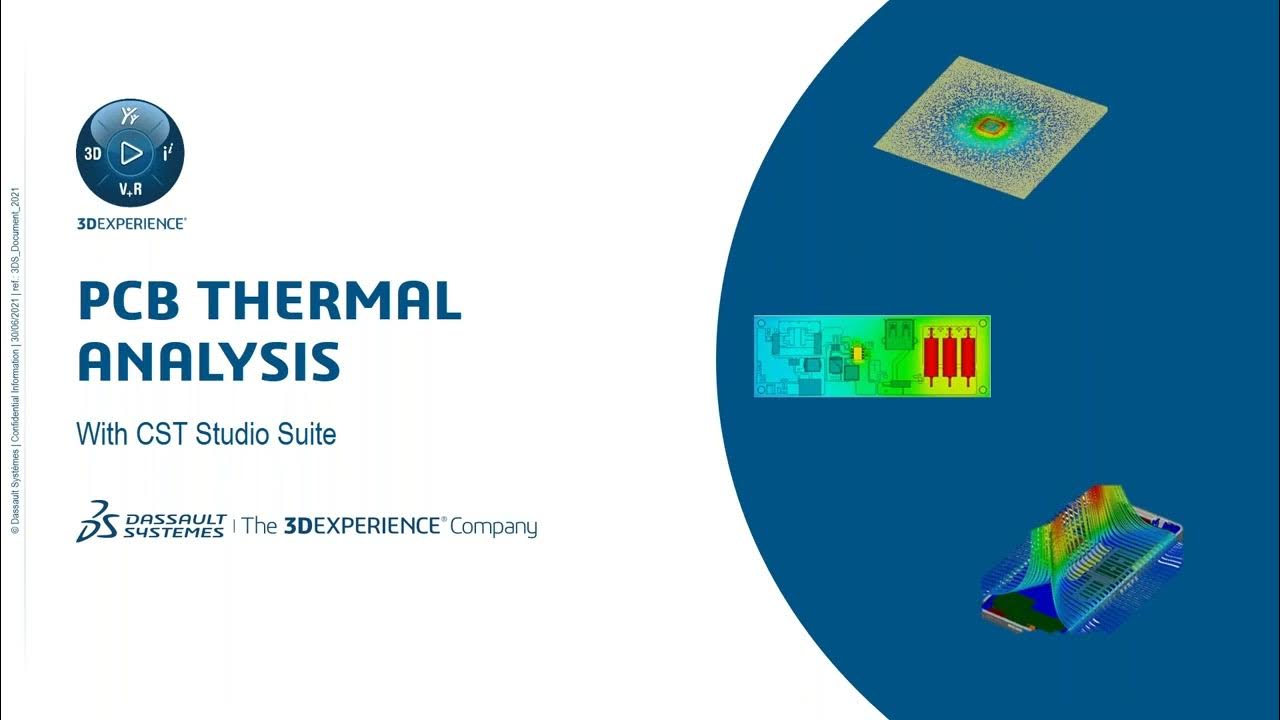 CST Studio Suite for Electronic Design: PCB Thermal Cooling - YouTube