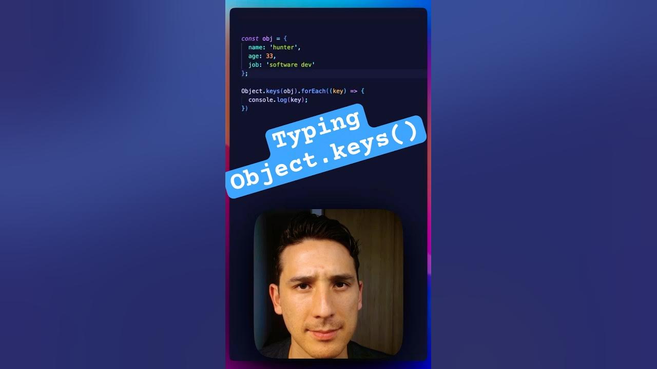 Typing Objectkeys In Typescript Typescript Typescripttutorial