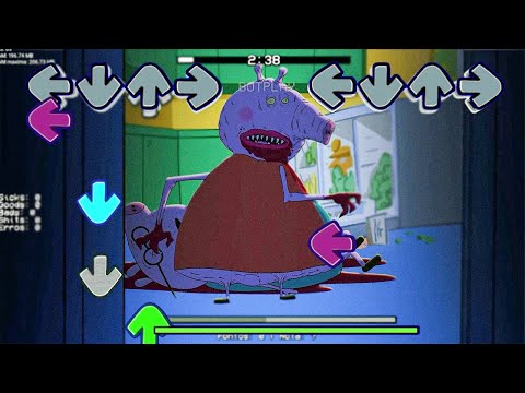 Scary Peppa Pig.EXE in Friday Night Funkin be like PART 1