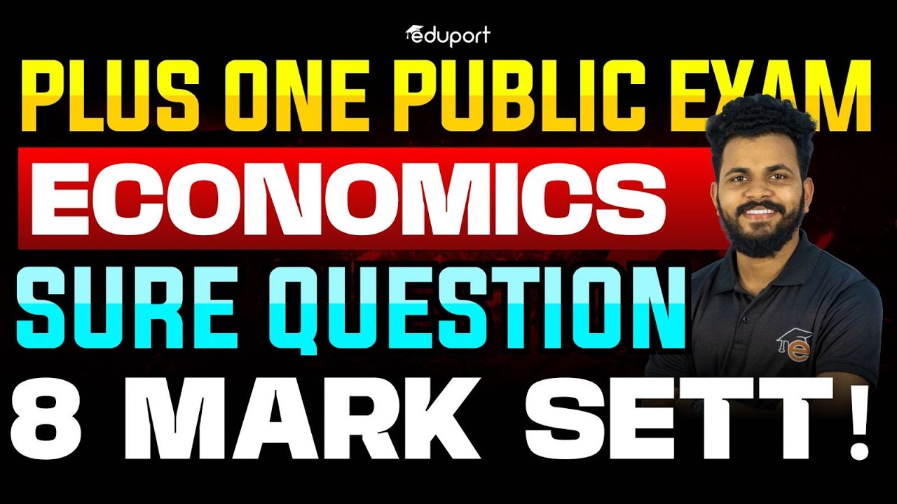 Plus One Economics Public Exam | Short Answer | Sure Questions ...
